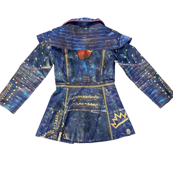 Disney | Jackets & Coats | Disney Descendants Faux Leather Evie Jacket ...
